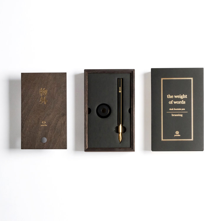 Brassing-Desk+Fountain+Pen+Package – Tudos