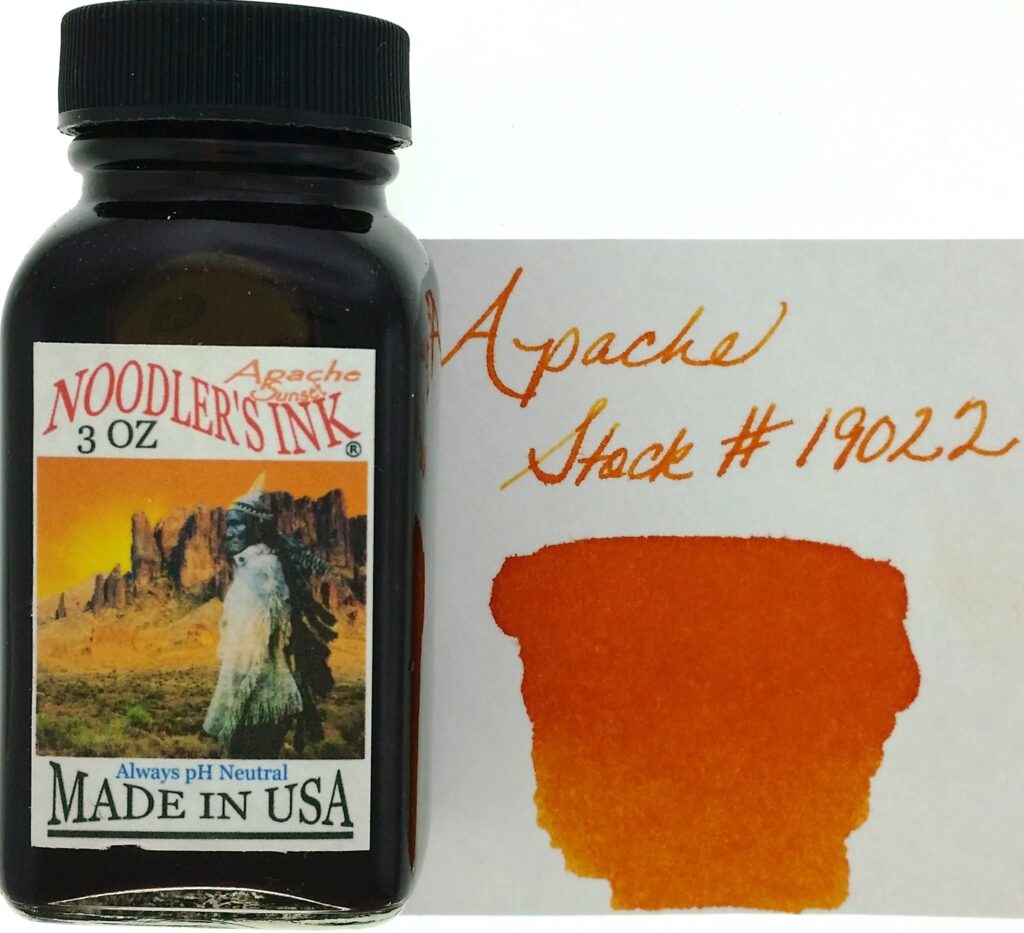 Noodler’s Ink Apache Sunset – Tudos