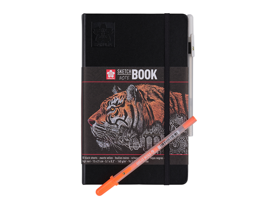 Sakura Sketch NoteBook – 13x21cm – sorte ark2 – Tudos