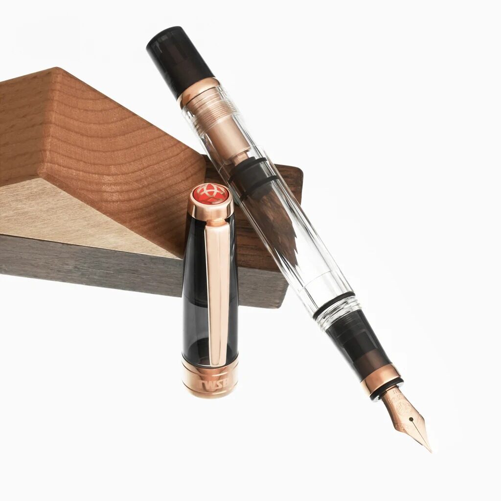 TWSBI - Diamond 580 Smoke Rose Gold II - Fountain Pen - Tudos