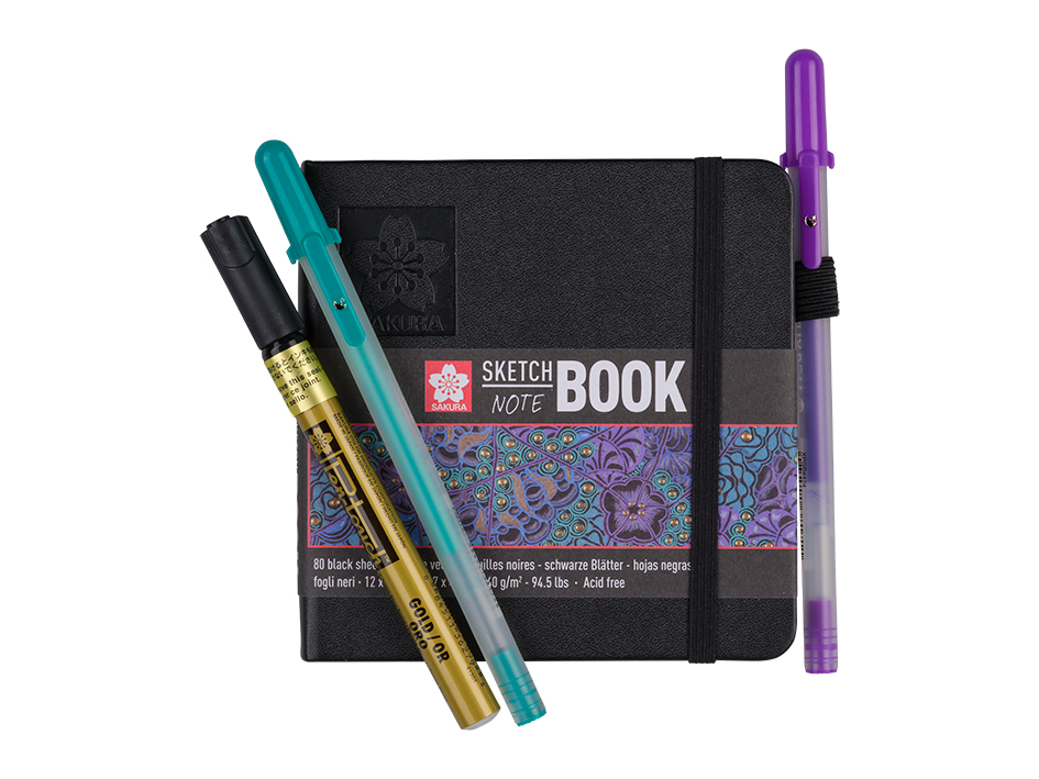 Sakura Sketch NoteBook – 12x12cm – Sorte ark2 – Tudos