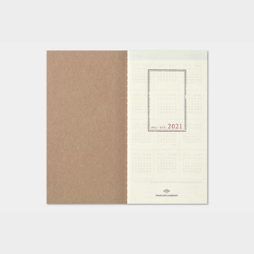 Traveler’s Notebook Regular Size – Weekly Vertical Diary 2021.2 – Tudos