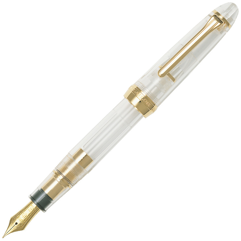 Sailor 1911 Demonstrator Fyllepenn Gold Trim Large – F – Tudos