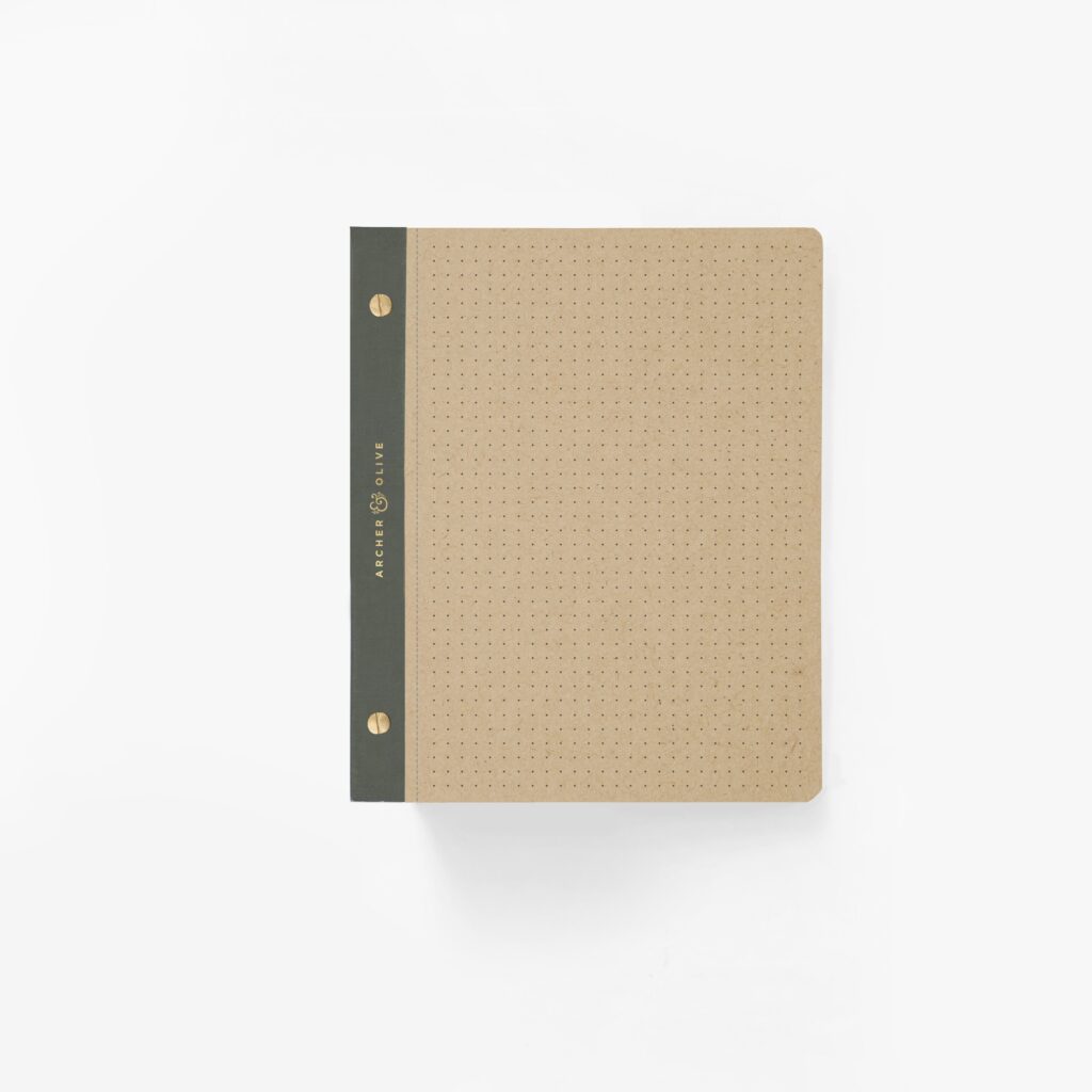 Archer And Olive NotePad Dot Grid – A5 Kaft – Tudos
