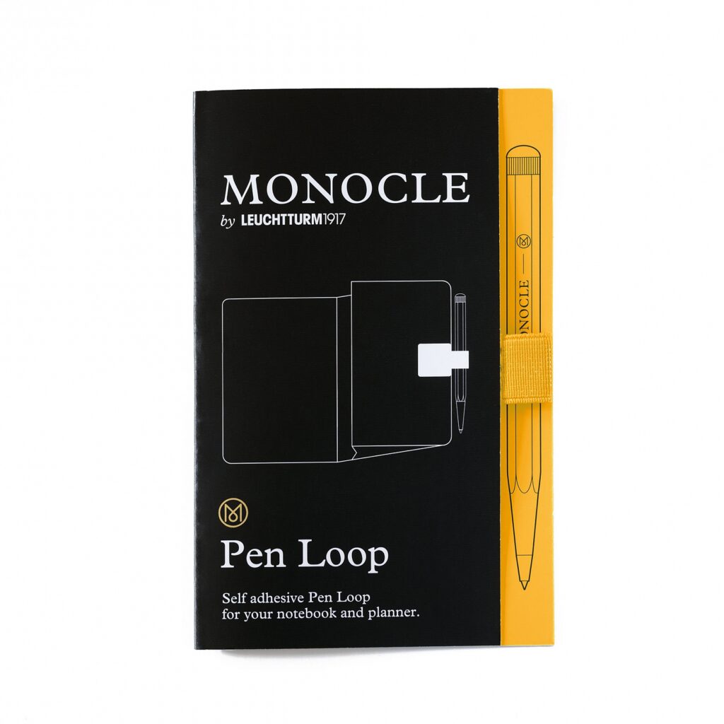 Leuchtturm1917 Monocle Pen Loop – Pennholder yellow – Tudos