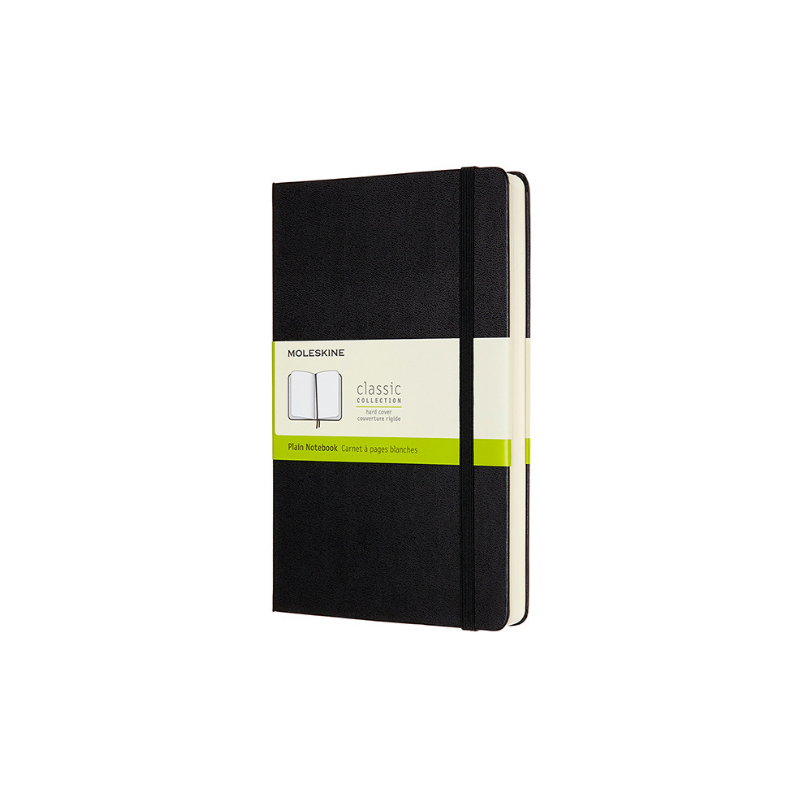 Moleskine Hard Cover Large Blank Svart Notebook – Expanded – Tudos