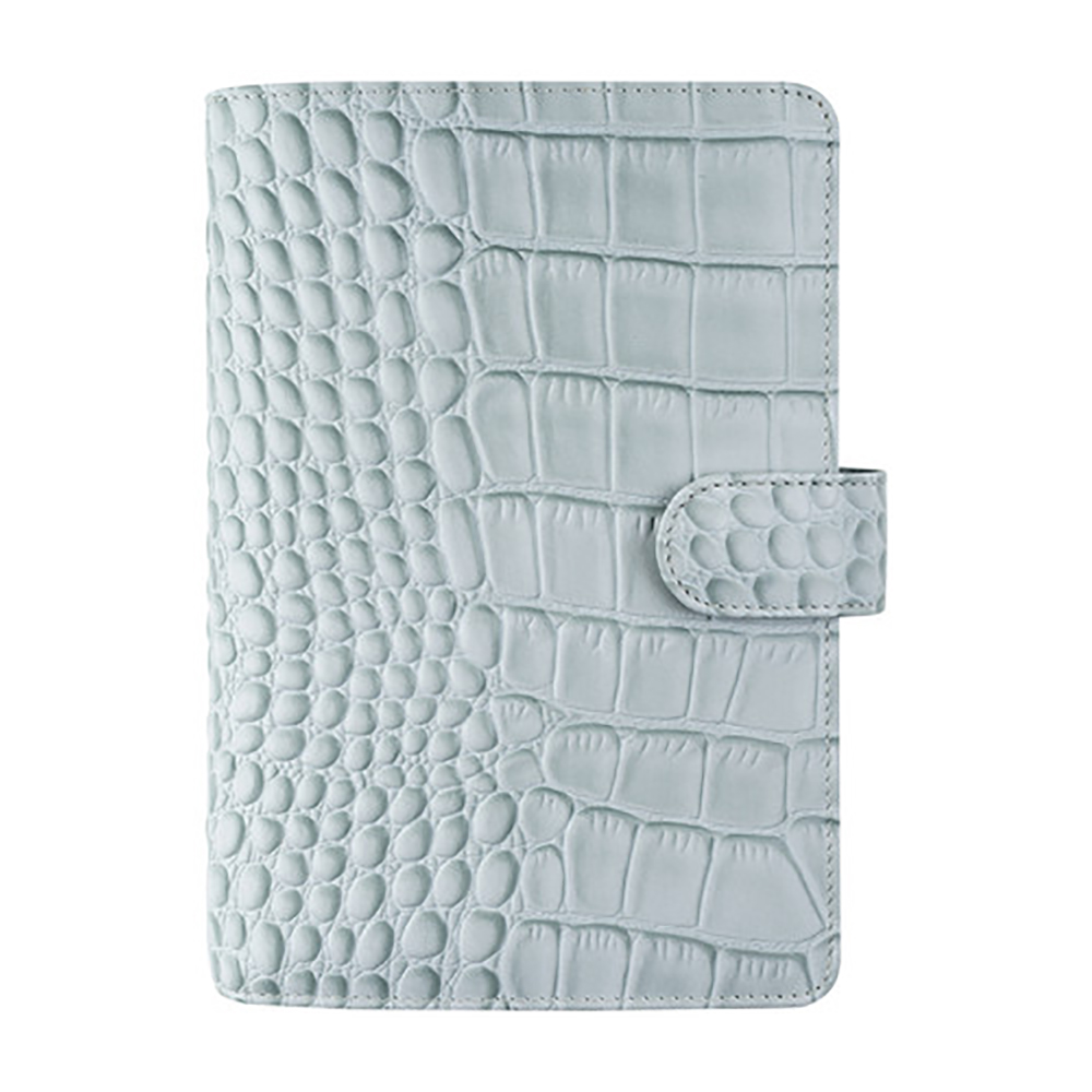 Filofax Classic Croc Personal Planlegger – Silver – Tudos