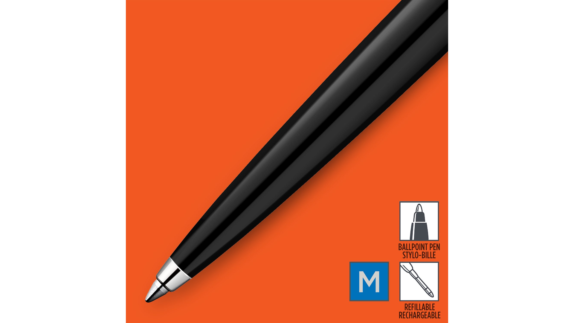 Parker – Jotter Original Kulepenn – Svart1 – Tudos