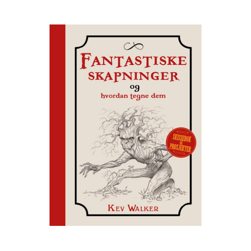 Kev Walker – Fantastiske skapninger og hvordan tegne dem – Tudos